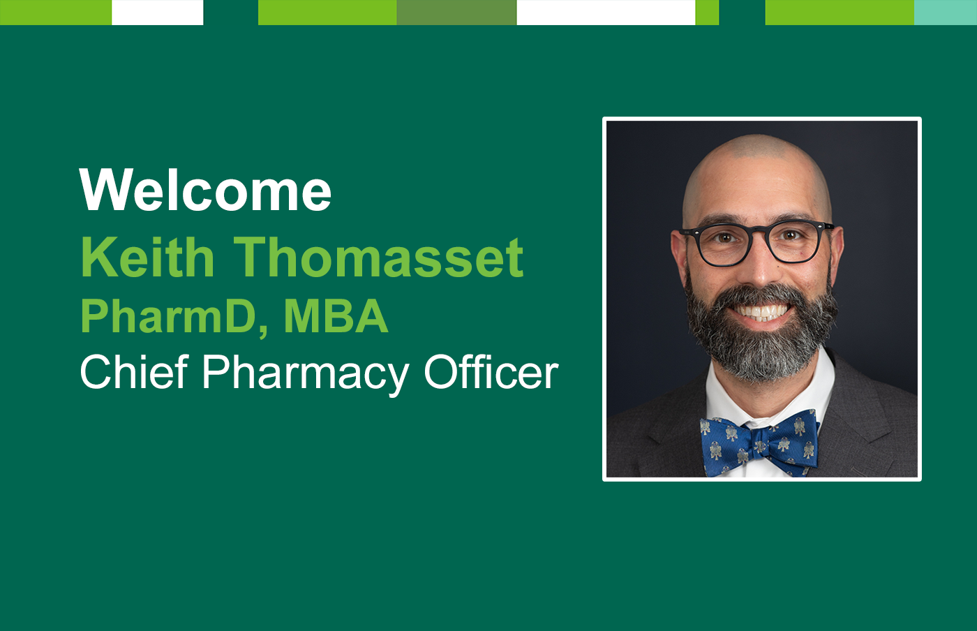 Keith Thomasset, PharmD, MBA, joins Dartmouth Health as chief pharmacy ... Keith Thomasset, PharmD, MBA, joins Dartmouth Health as chief pharmacy ...